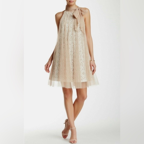 Ryu | Dresses | Ryu Delicate Lace Dress In Soft Pink | Poshmark